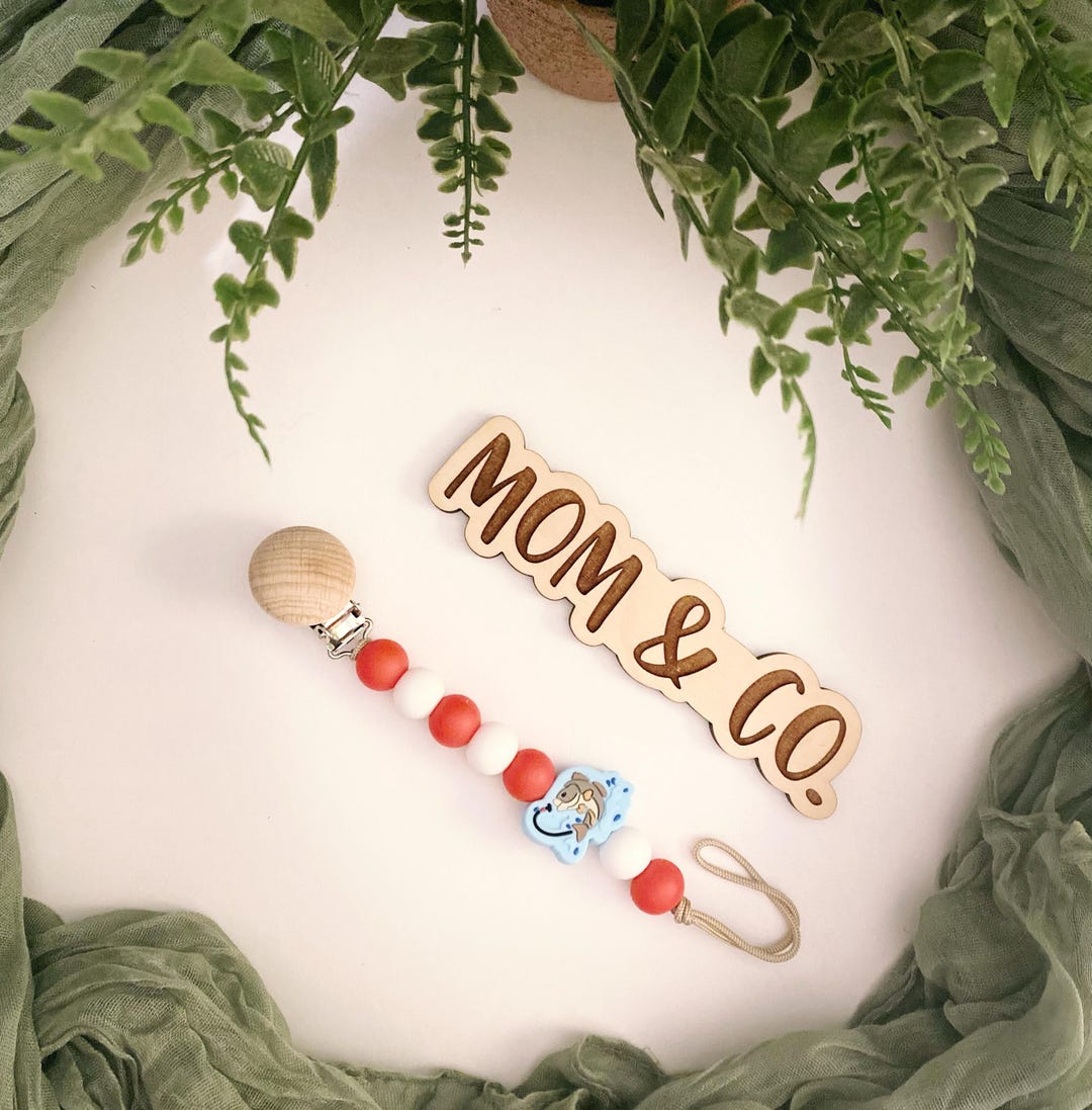 Fishing/lure Pacifier Clip / Safe / Unique / Baby / Boy / Girl / Cute ...