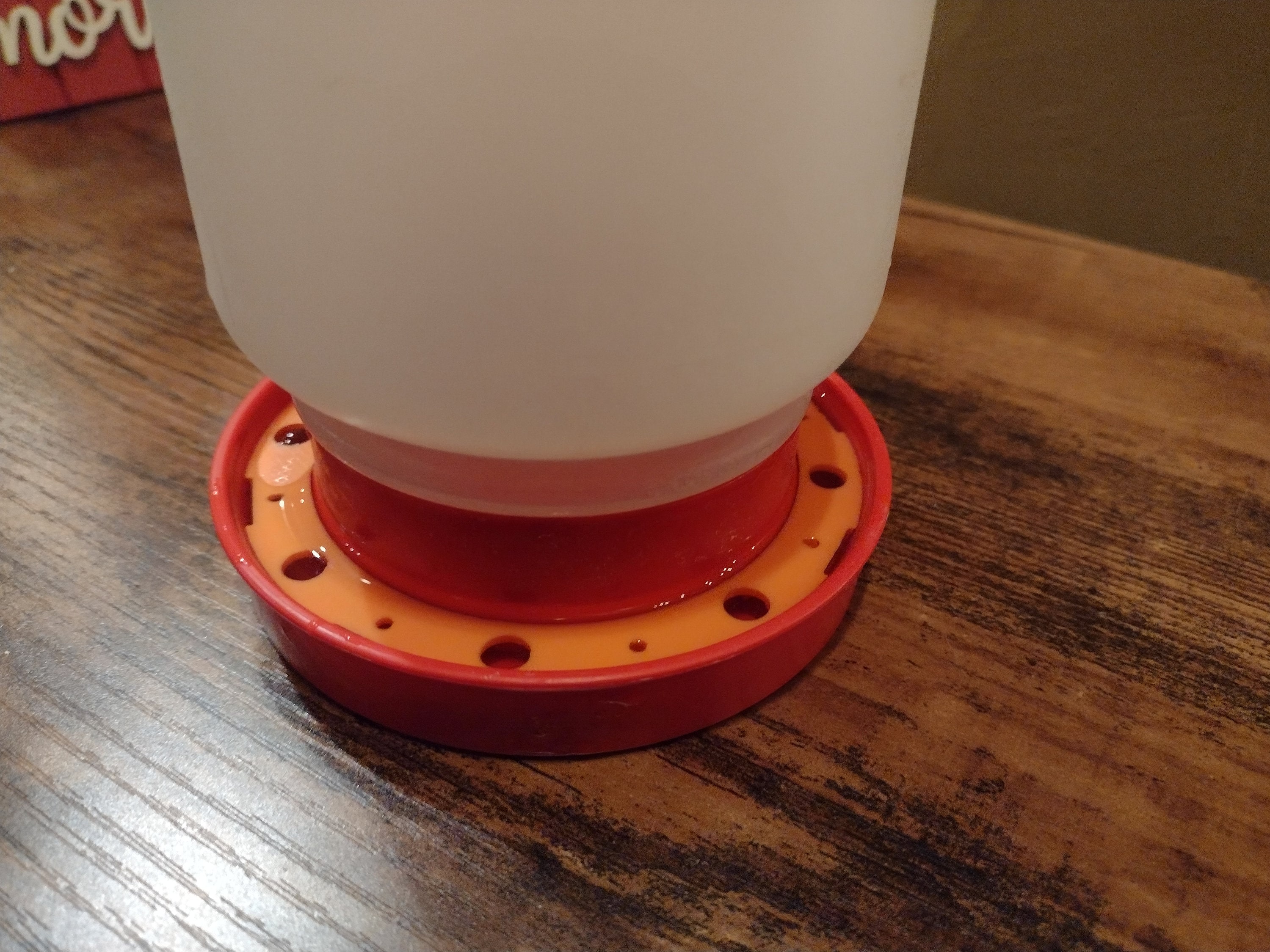 Quail Waterer Base Insert - 3D STL Files to Print at Home - Etsy