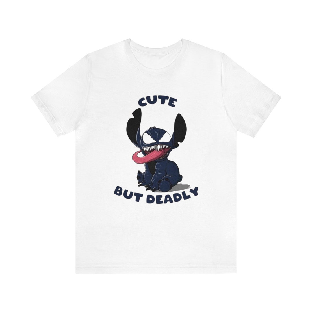 Cute but Deadly Stitch/venom Unisex Jersey Short Sleeve Tee - Etsy