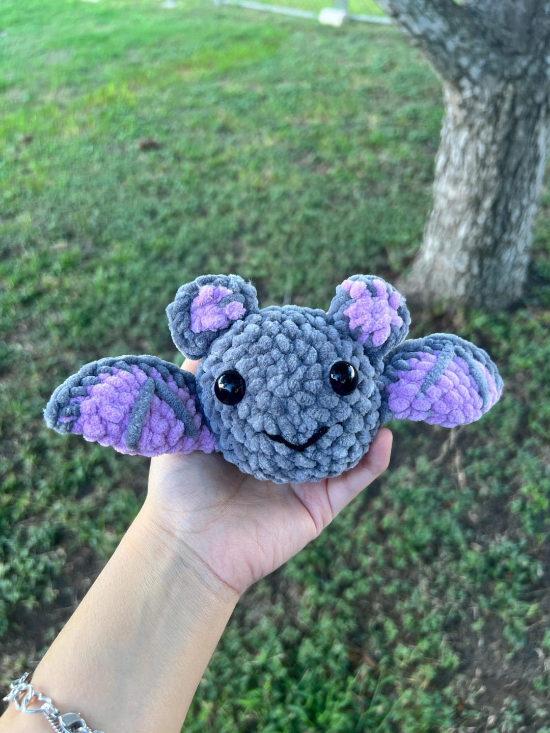 Mini Crochet Bat Plushie Stuffed Animal Amigurmi - Etsy