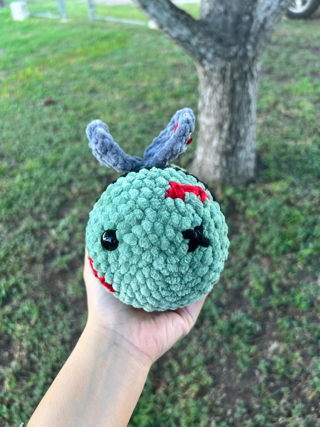 Zombie Bee Crochet Plushie Stuffed Animal Amigurmi - Etsy