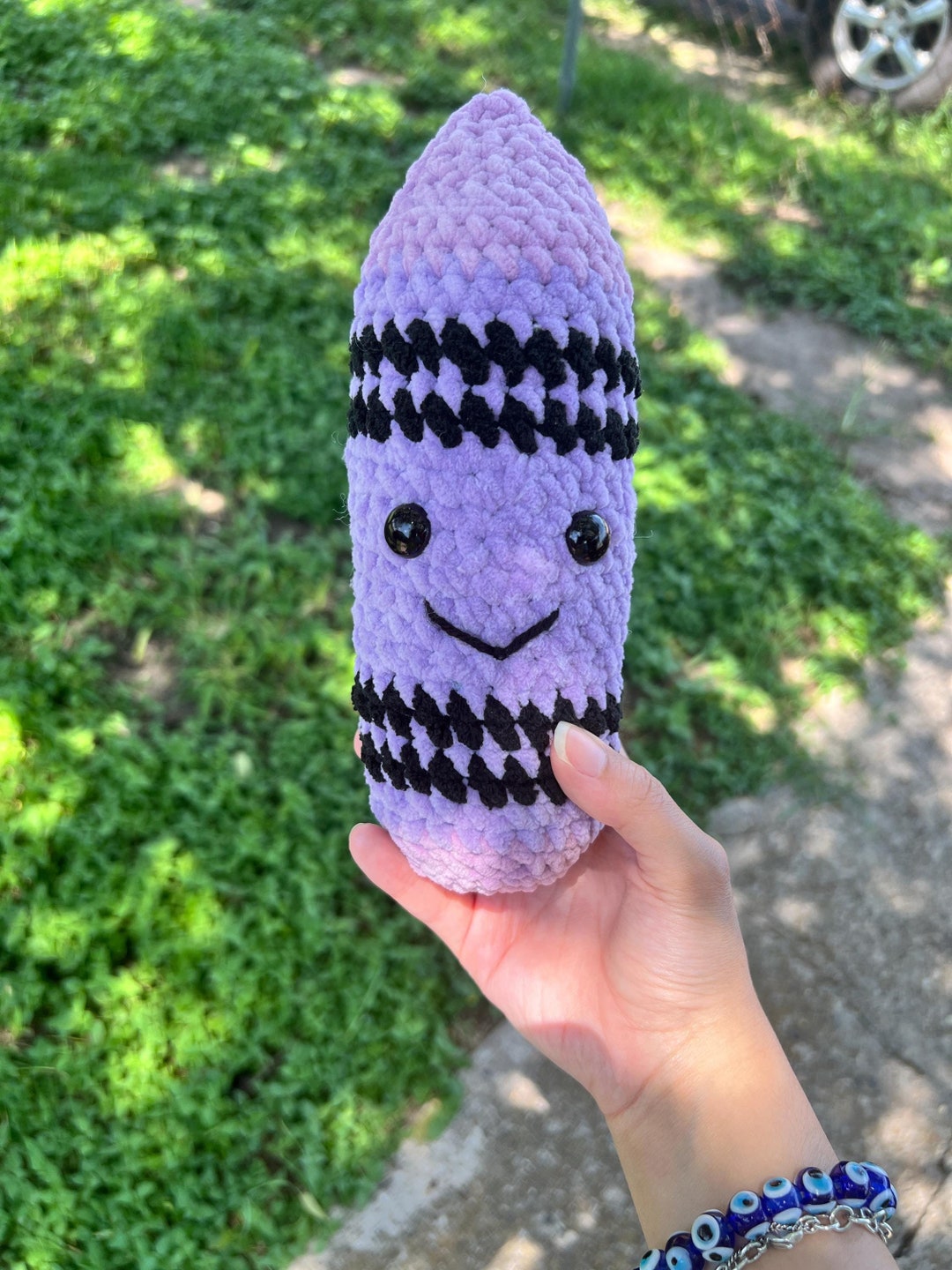 Crayon Crochet Plushie Stuffed Animal Amigurumi - Etsy