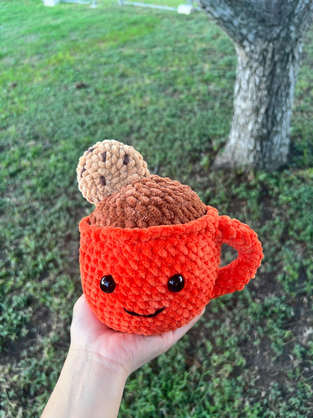 Coffee Mug Crochet Stuffed Animal Plushie Amigurumi - Etsy