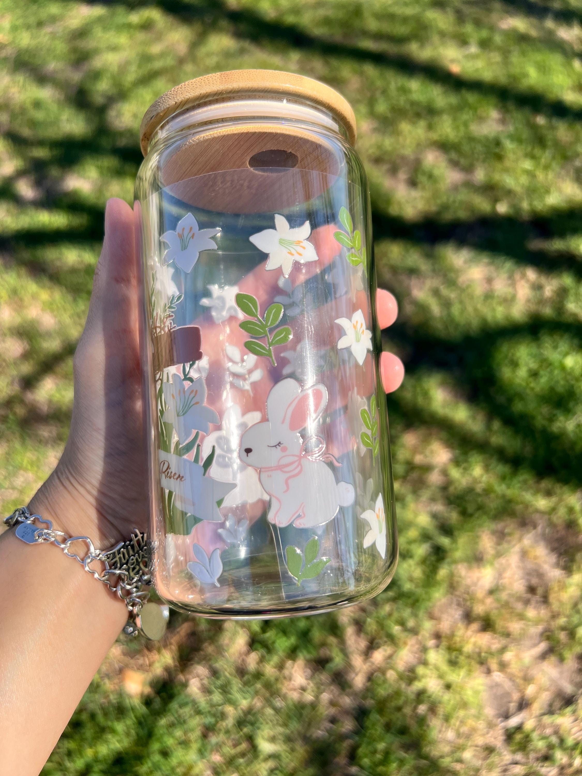 He is Risen Jesus Easter Lent Tumbler Glass Cups - Etsy