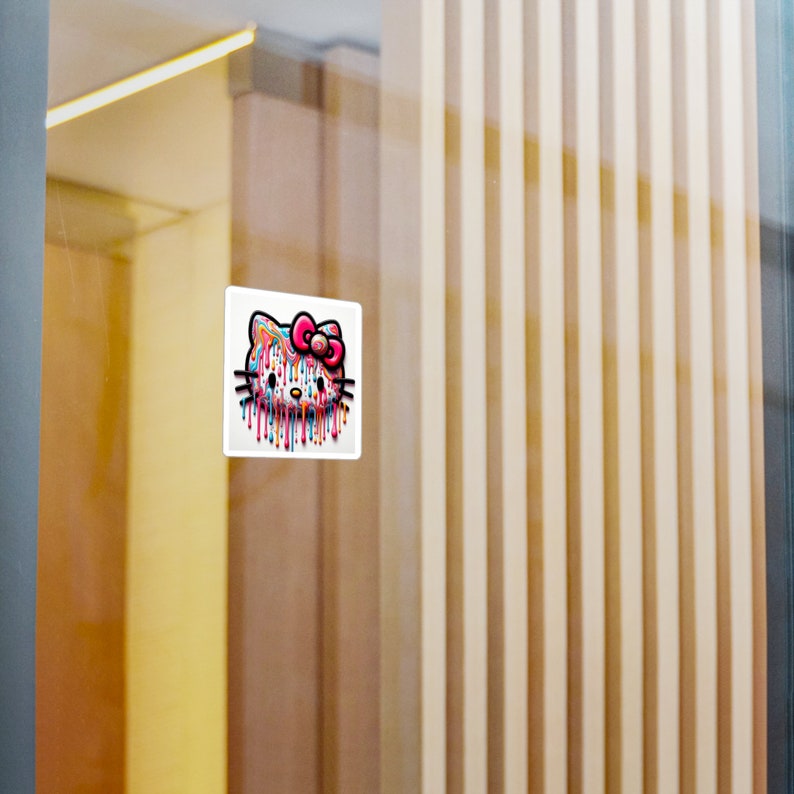 Hello Kitty Vinyl Sticker - Etsy