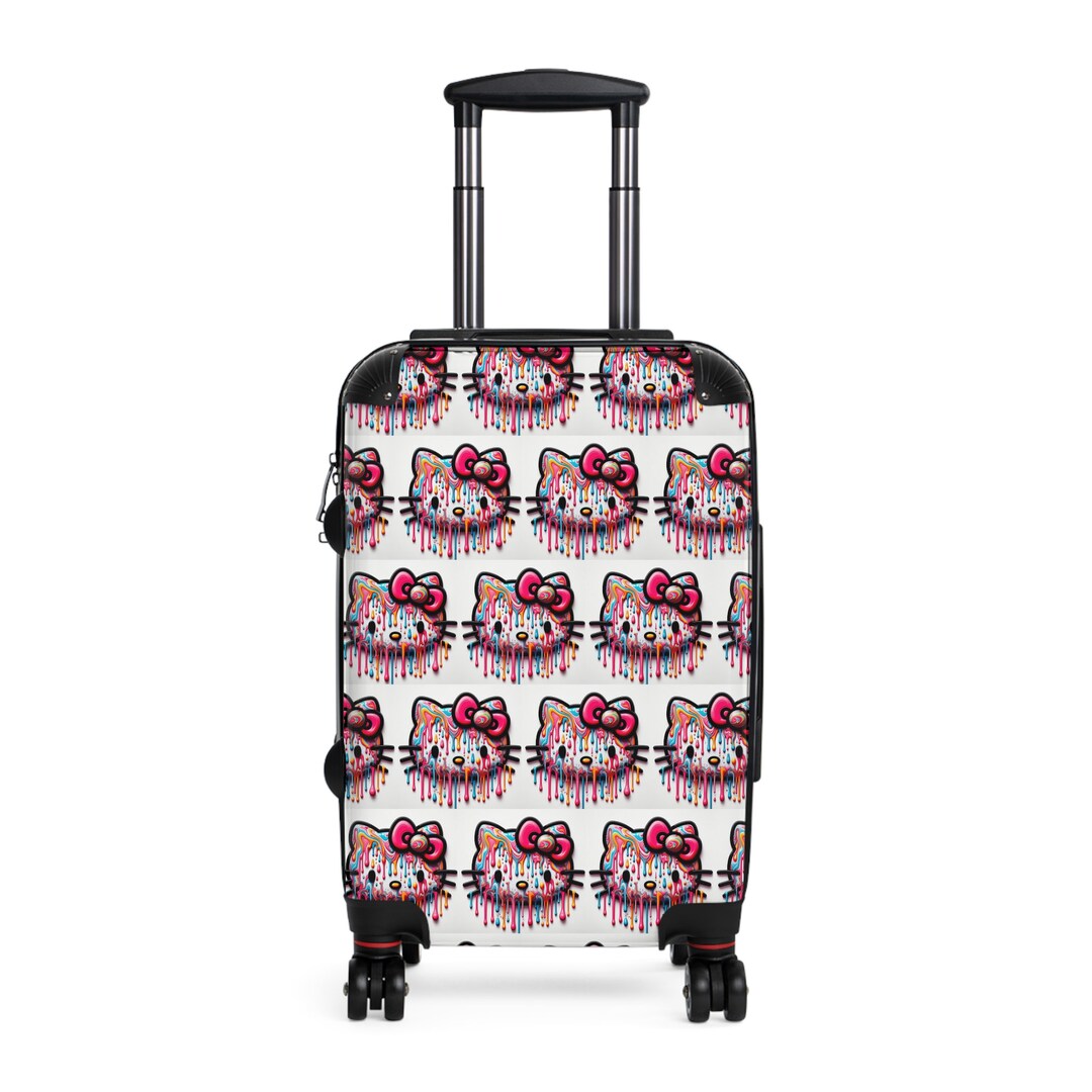 Custom Drippy Hello Kitty Suitcase - Etsy