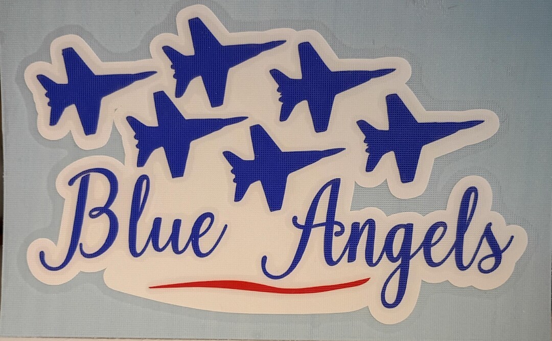 Blue Angels Decal for Car, Window, Cup - Etsy