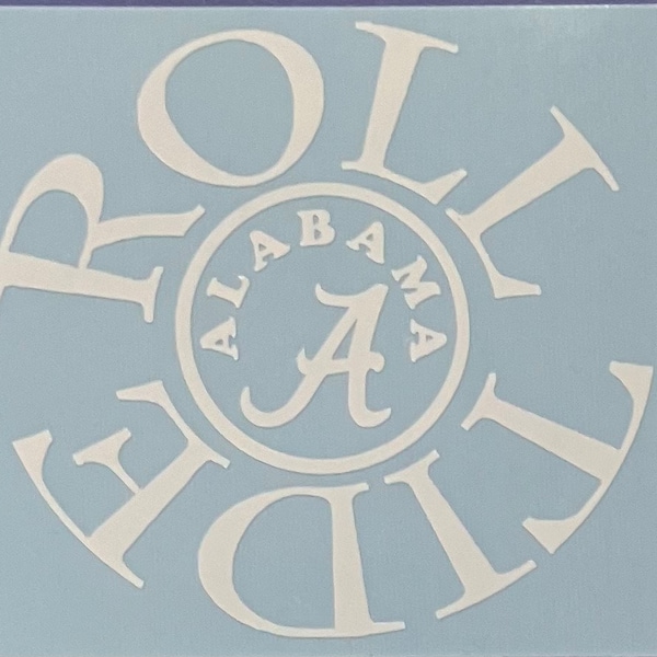 Alabama Decal - Etsy