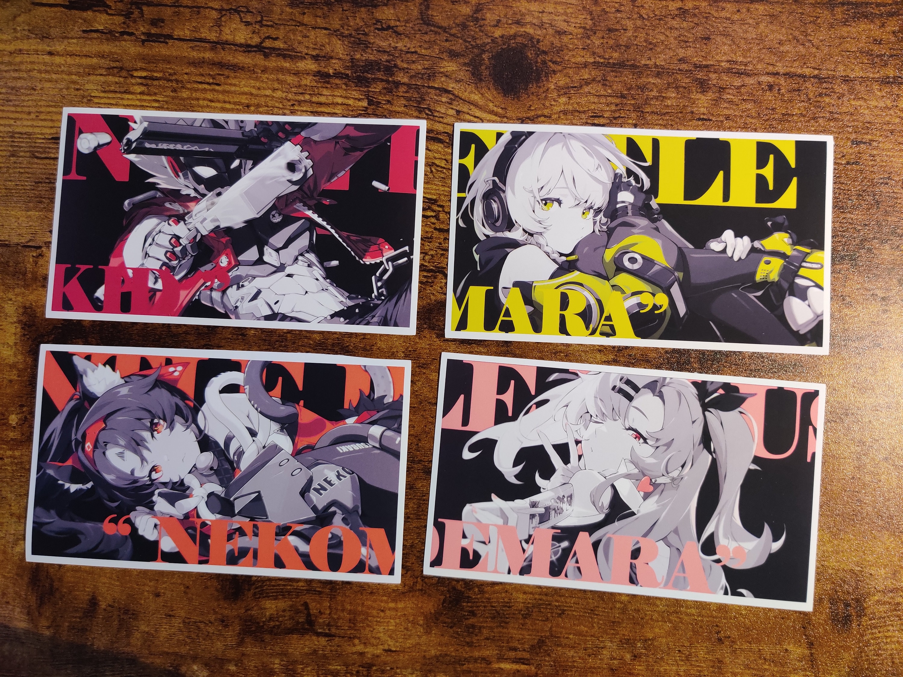 Zenless Zone Zero Portraits Mindscape Stickers - Etsy