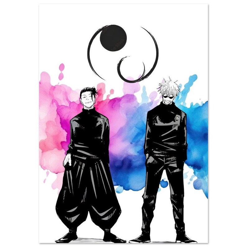 Satoru Gojo Suguru Geto Jujutsu Kaisen JJK Custom Anime Poster Frame ...