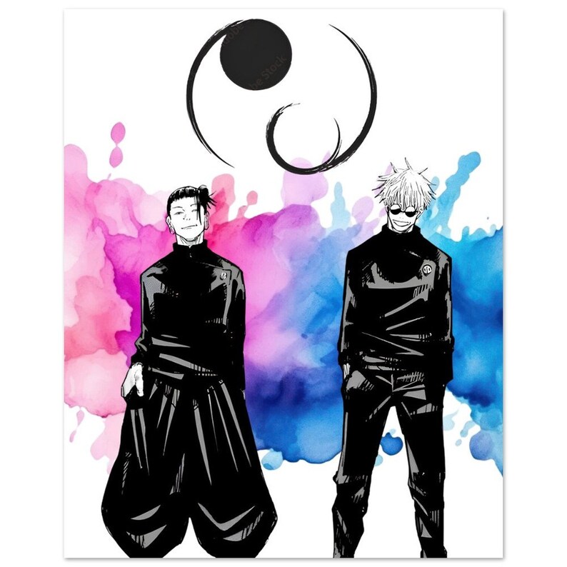 Satoru Gojo Suguru Geto Jujutsu Kaisen JJK Custom Anime Poster Frame ...