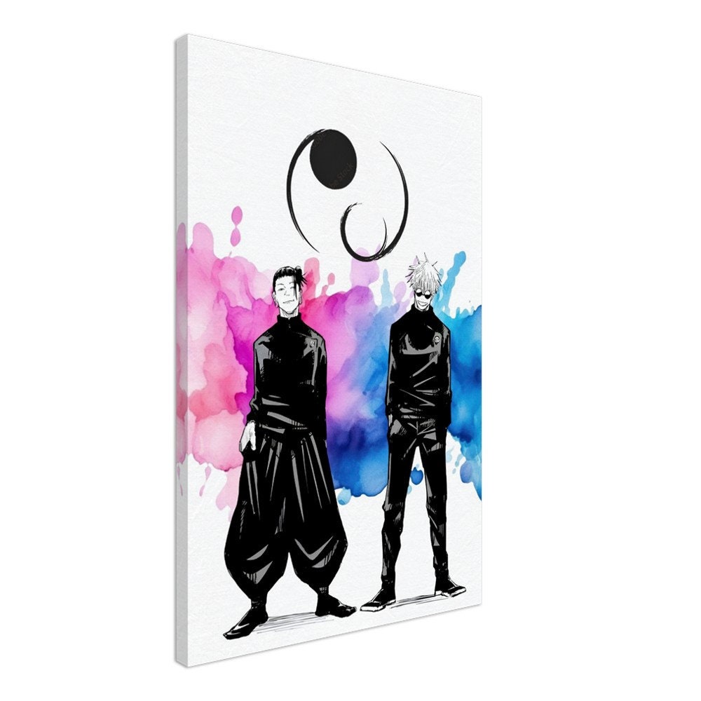 Satoru Gojo Suguru Geto Jujutsu Kaisen JJK Custom Anime Poster Frame ...