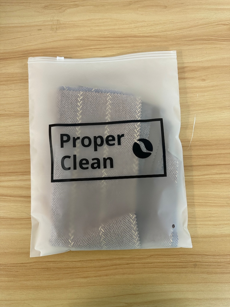 Custom Frosted Zipper Bags, Clear Ziplock Bag, Your Logo Clothes ...