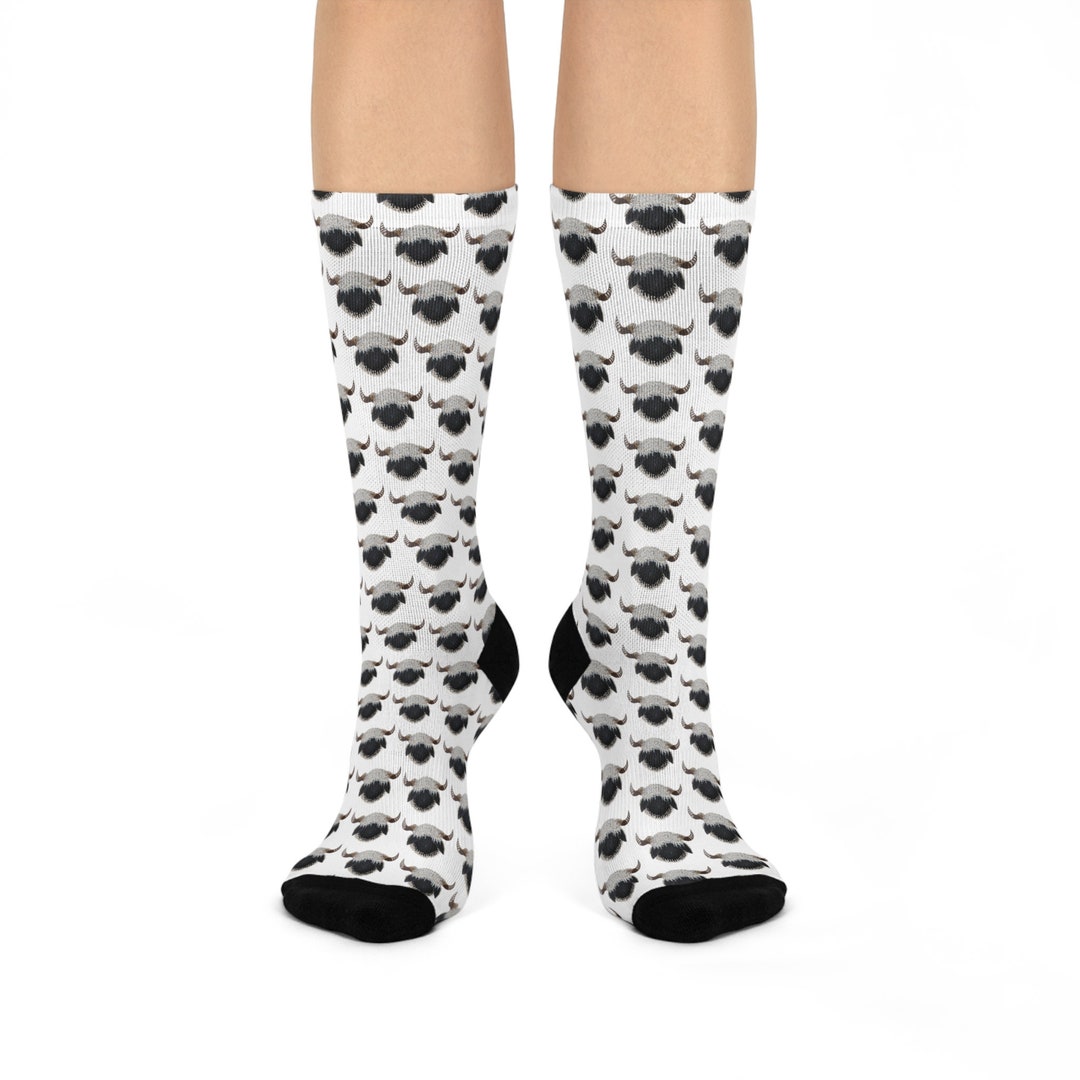 Valais Blacknose Sheep Socks, Patterned Sheep Socks, Valais Socks ...