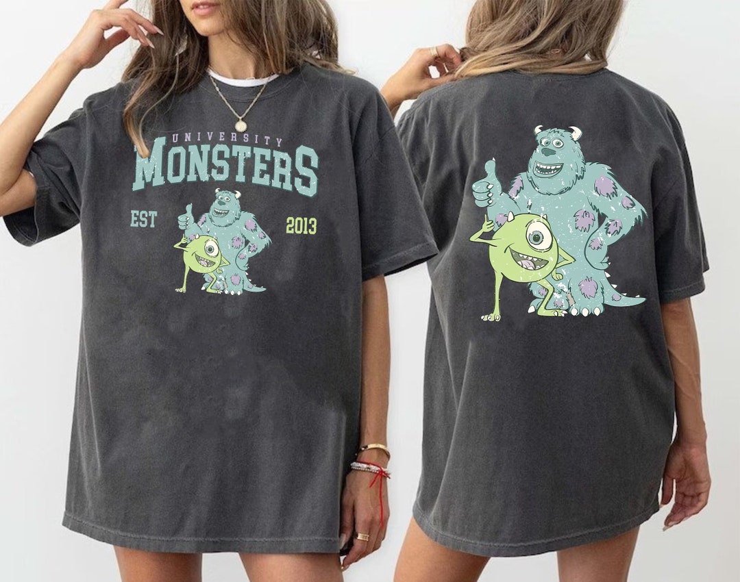 Vintage Monsters University Shirt, Monster Inc Shirt, Mike and Sully ...