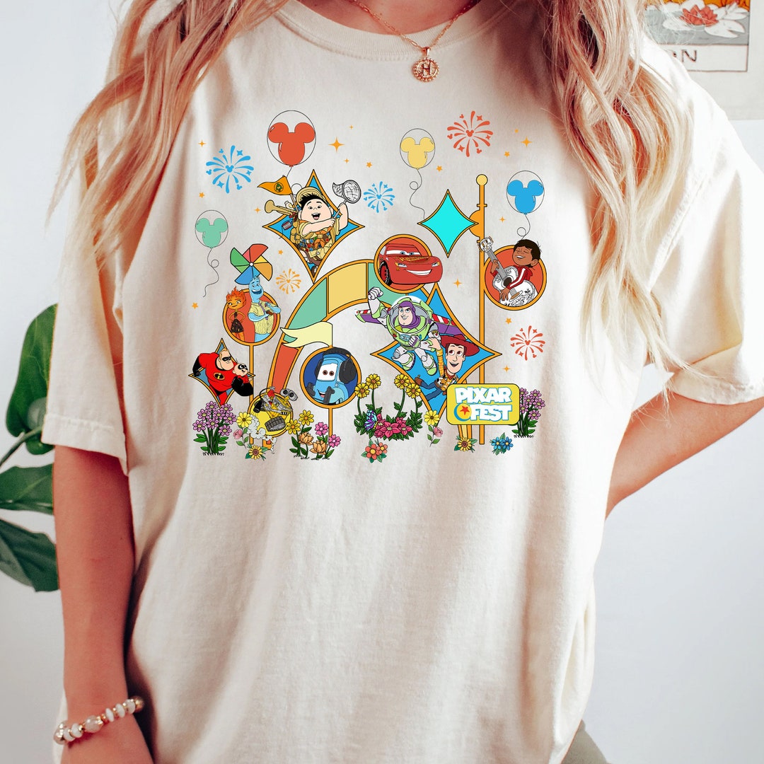 Disneyland Pixar Fest 2024 Shirt, Pixar Pier Disneyland Shirt, Disney ...