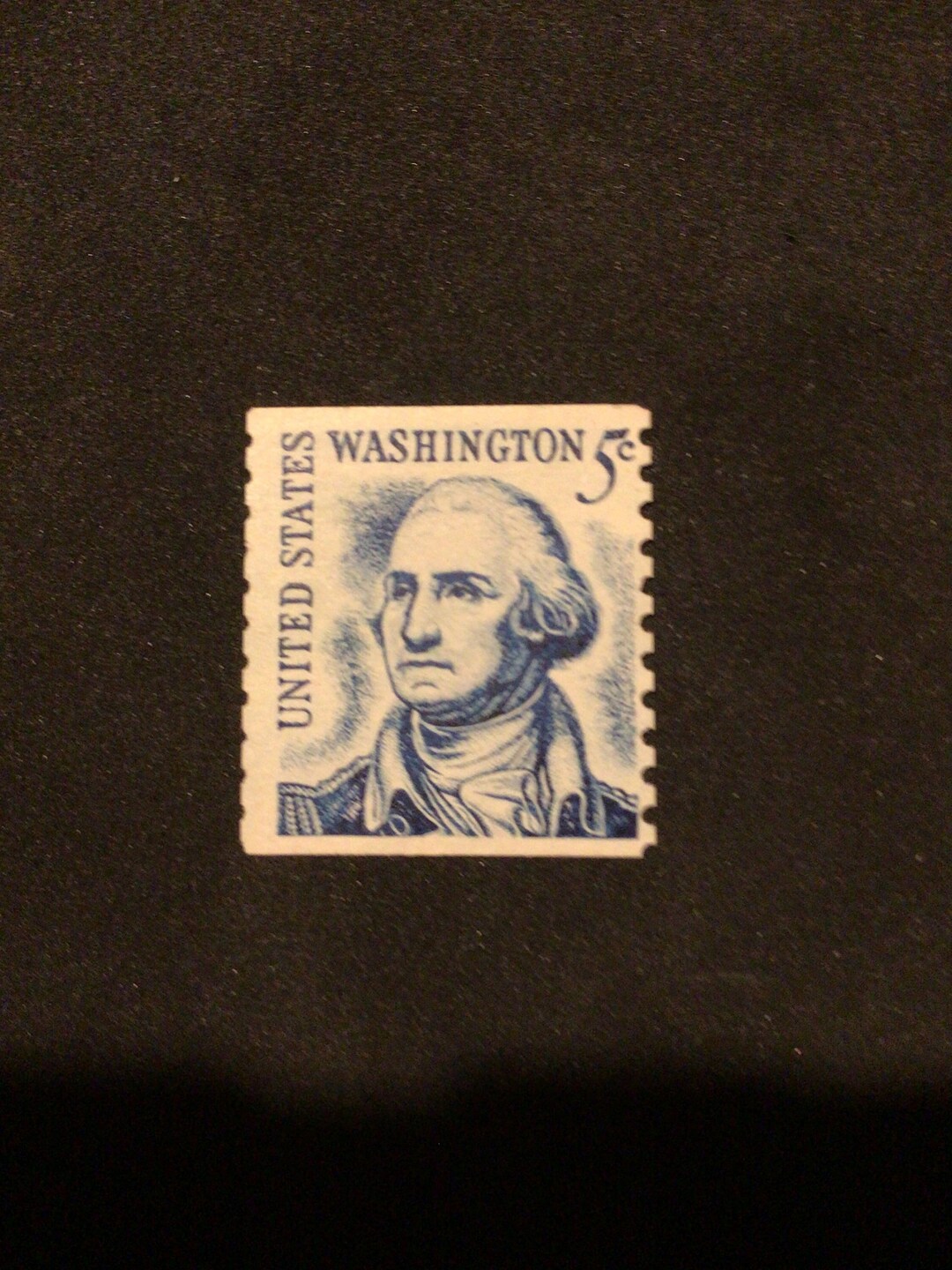 1966 President George Washington U.S. 5 Cent Postage Stamp - Etsy