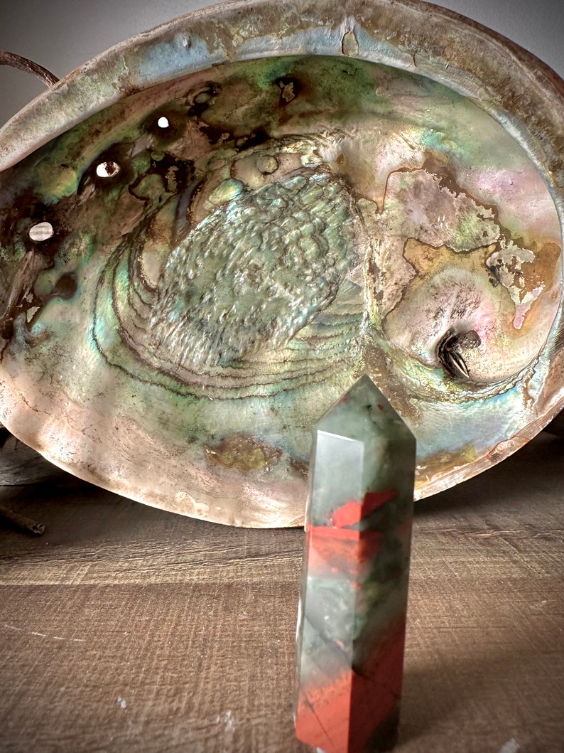 Dragons Blood Crystal Gemstone Obelisk Tower Variations Available - Etsy