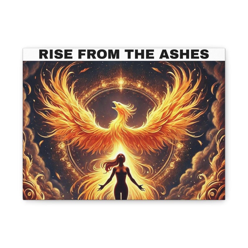 Phoenix Rising Art - Etsy