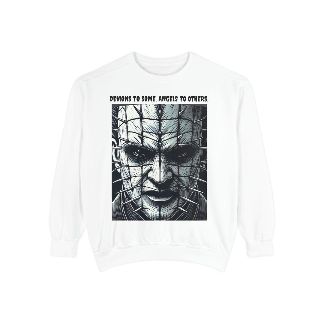 Unisex Garmentdyed Sweatshirt 80s Horror Film Hellraiser Movie ...