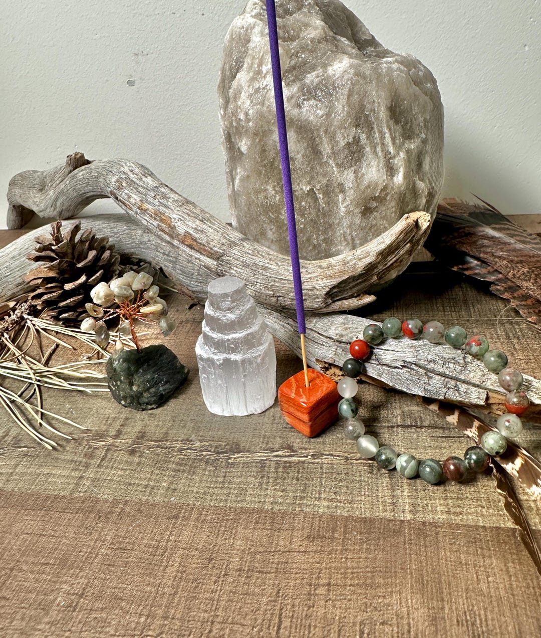 Acceptance Crystal Healing Box Holistic Healing Kit Self-help Gift Set ...