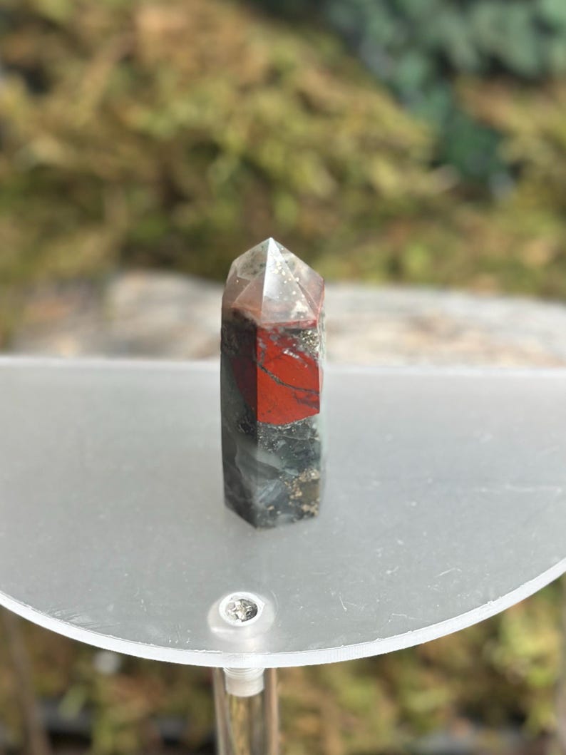 Dragons Blood Crystal Gemstone Obelisk Tower Variations Available - Etsy