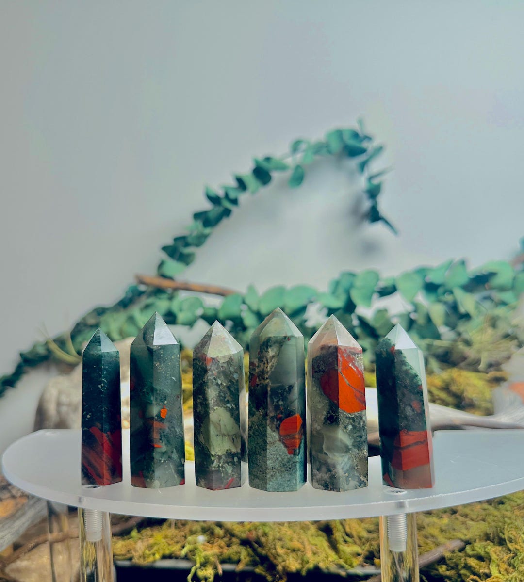Dragons Blood Crystal Gemstone Obelisk Tower Variations Available - Etsy