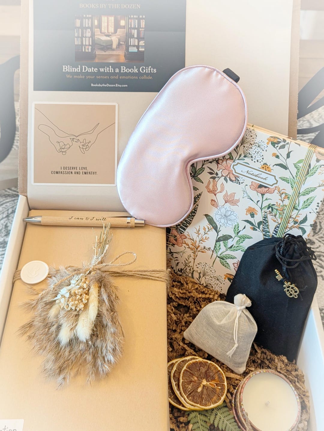 Blind Date With a Book Stress Relief Gift Box, Relaxing Reading Lover ...