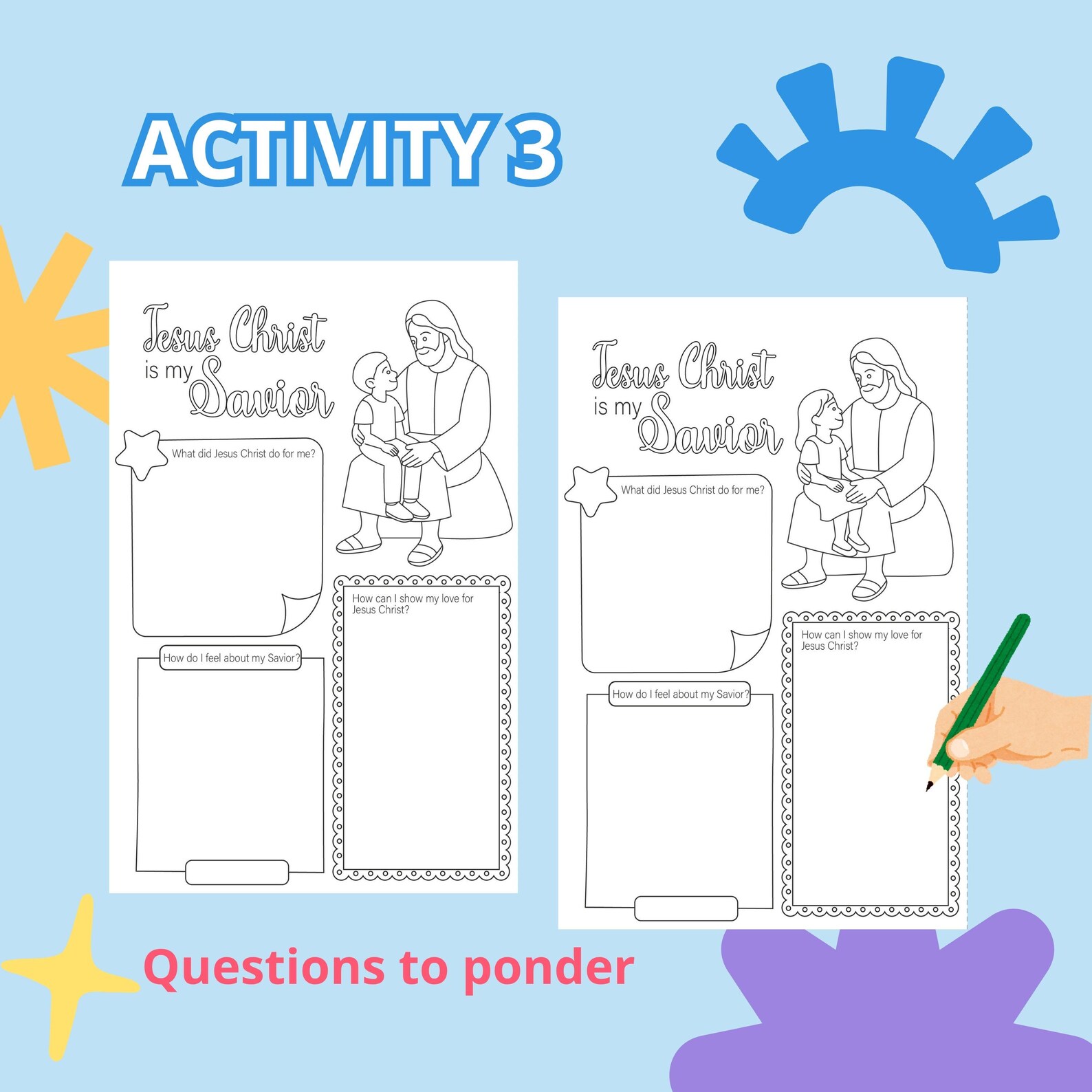 Come Follow Me Activity Pages – LDS Primary July 7-13 (digital Download ...