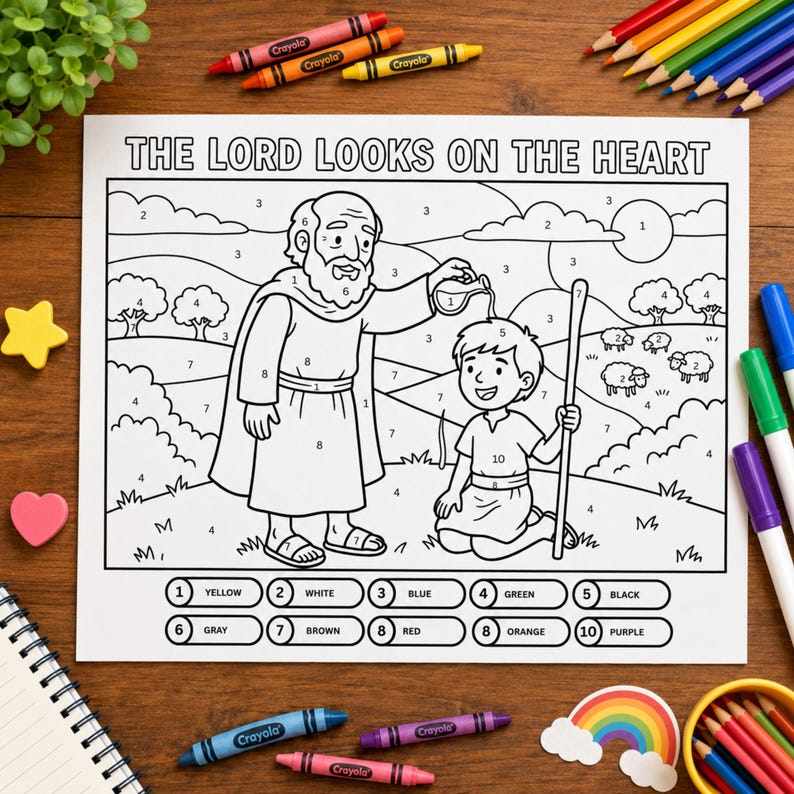 Come Follow Me 2026 Primary Lesson Activities (june 14) (printable ...