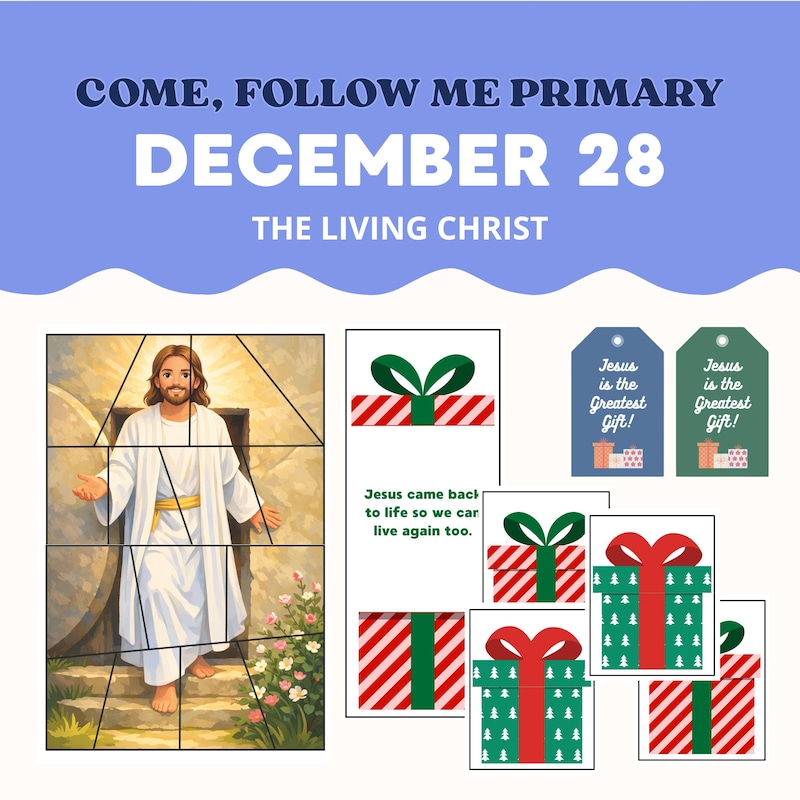 Living Christ Activities - Etsy