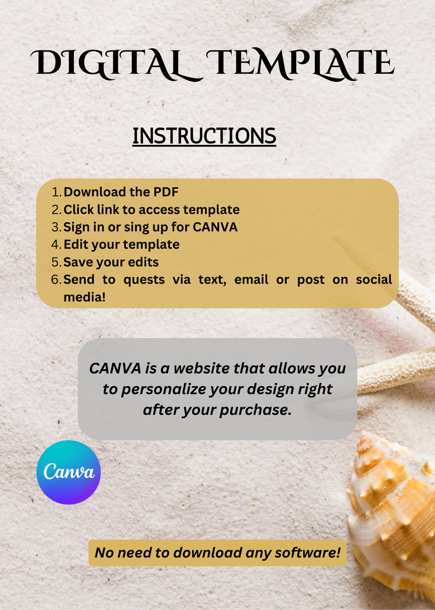 Sunny Beach Bash Birthday Invitation Tropical Beach Party Birthday ...