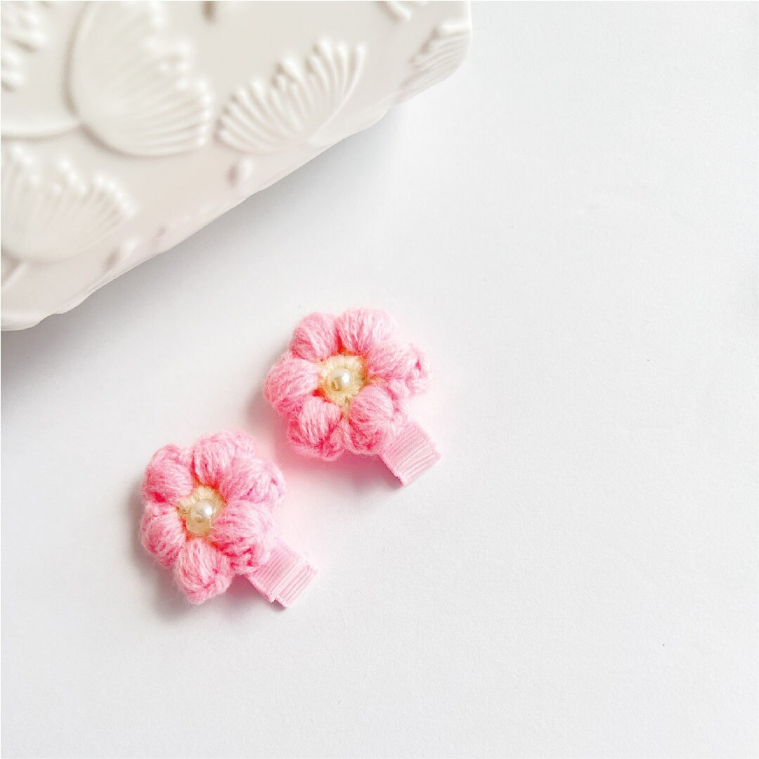 Mini Flower Clips - Etsy