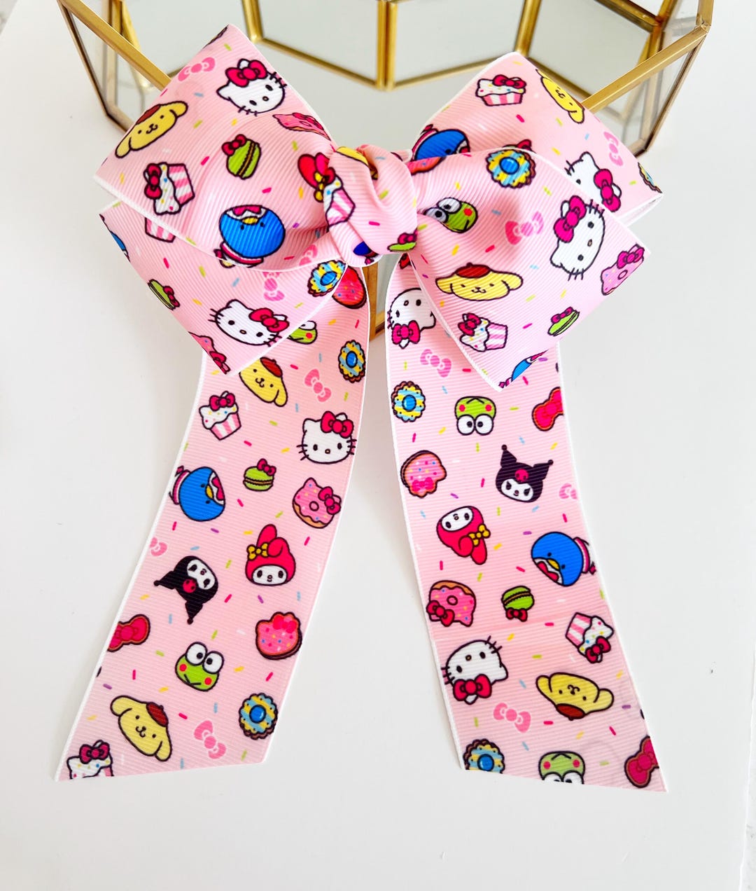 Hello Kitty Bow - Etsy