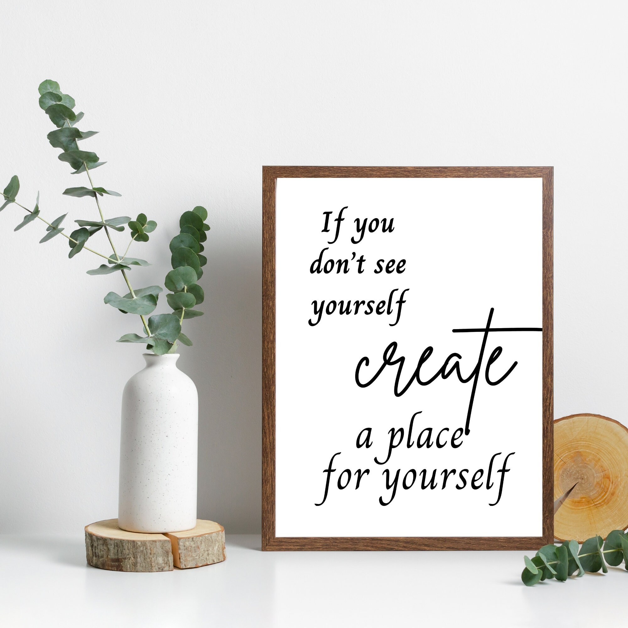 Printable Motivational Wall Art Inspirational Quote for Entrepreneur ...