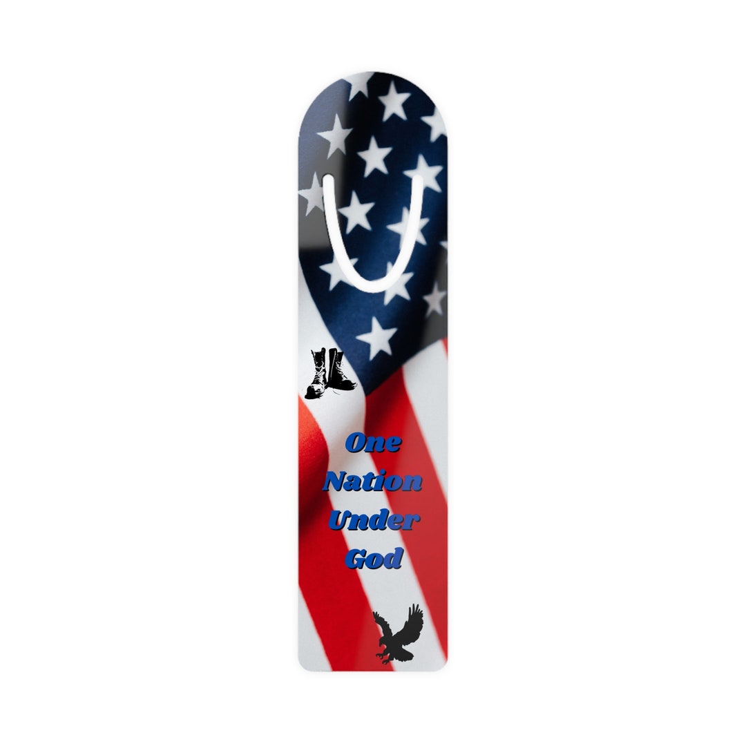 Sturdy American Flag Bookmark Patriotic Theme Bookmark American Flag ...