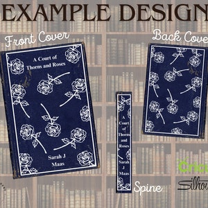 ACOTAR Bookbinding Cover Designs Pngs / Vinyl Book / Penguin Clothbound ...