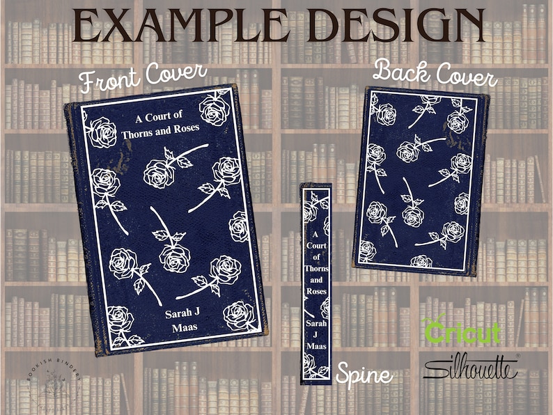 ACOTAR Bookbinding Cover Designs Pngs / Vinyl Book / Penguin Clothbound ...