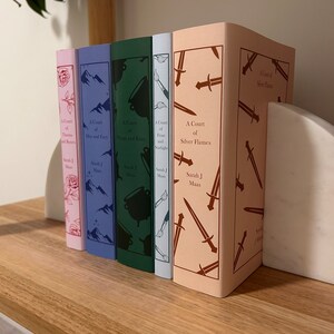 Printable ACOTAR Dust Jackets Set- Colour, Mass Market Paperback ...