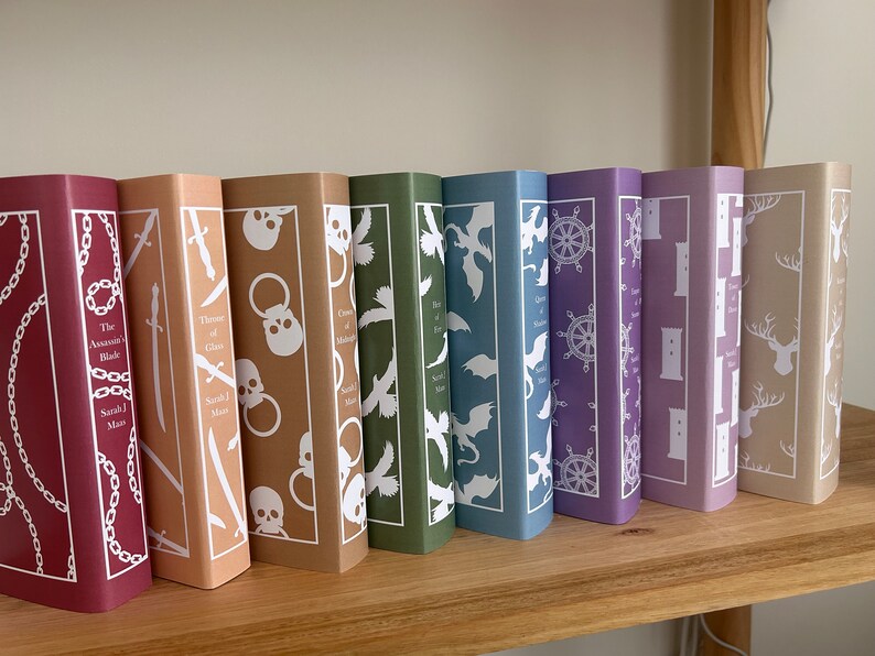 Printable Throne of Glass Dust Jackets- Muted, Mass Market Paperback ...