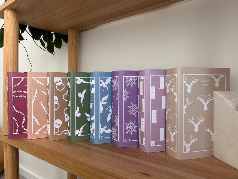 Printable Throne of Glass Dust Jackets- Muted, Mass Market Paperback ...