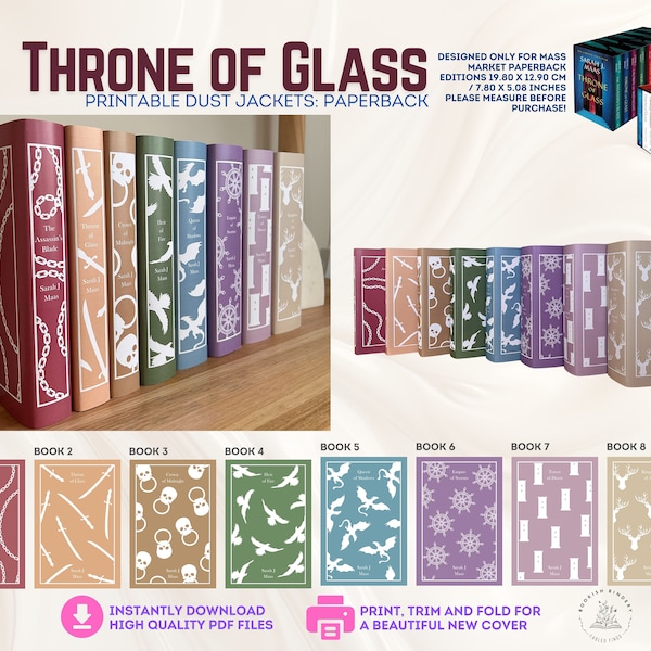 Glass of Thrones Dust Jackets - Etsy
