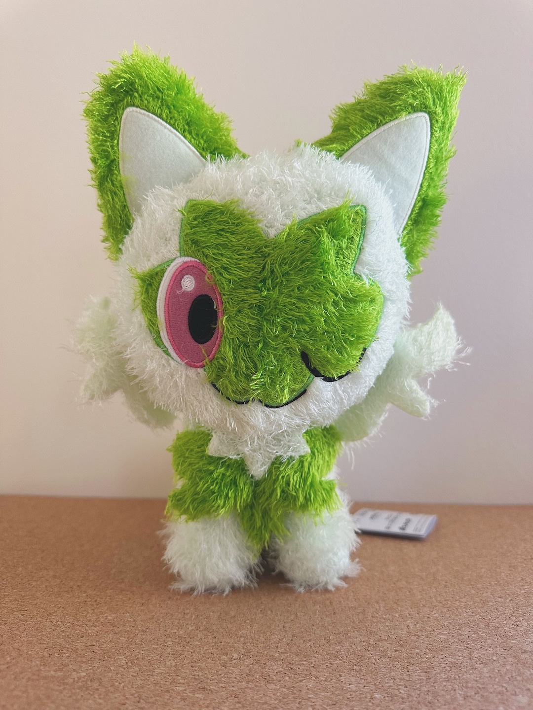 Sprigatito Relaxing Time Fuzzy Pokemon Plush, Official Pokemon Center ...