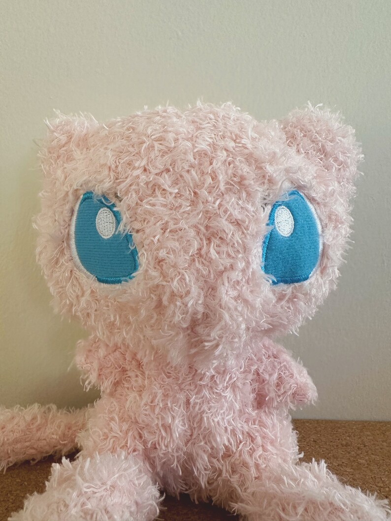 Mew Fuzzy Pokemon Plush, Official Pokemon Center Plush, Pokemon Center ...