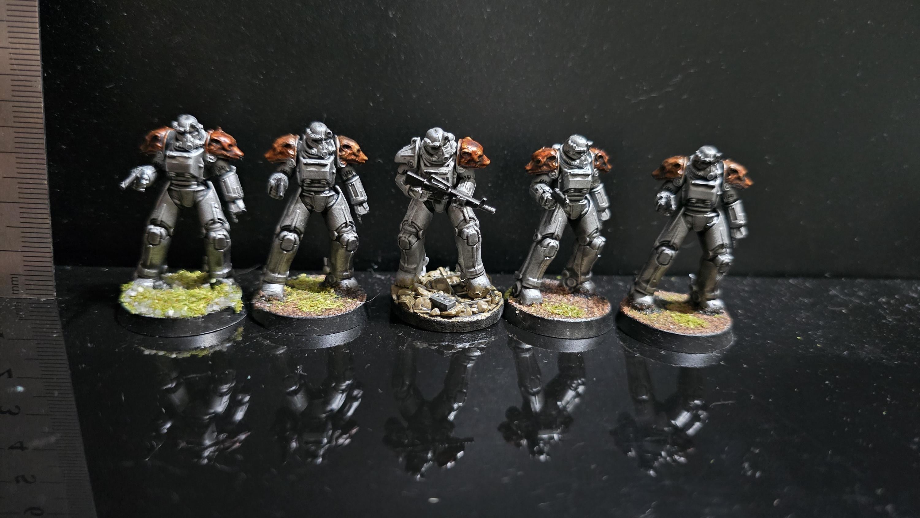 Fallout Power Armour Hand Painted Miniatures 32mm Scale Table Ready - Etsy