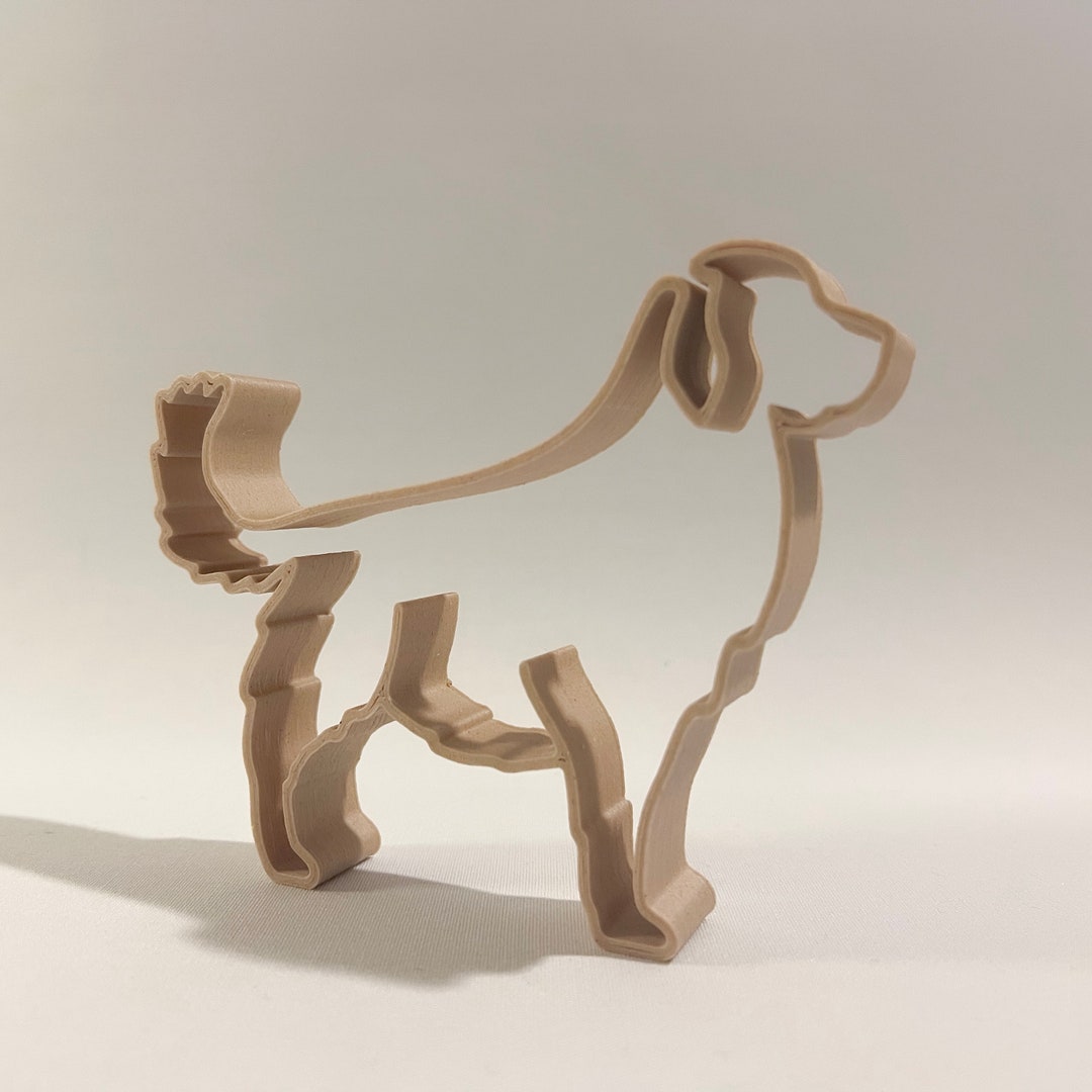 Golden Retriever 3D Printed Animal Ornament Dogs Collection Minimalist ...