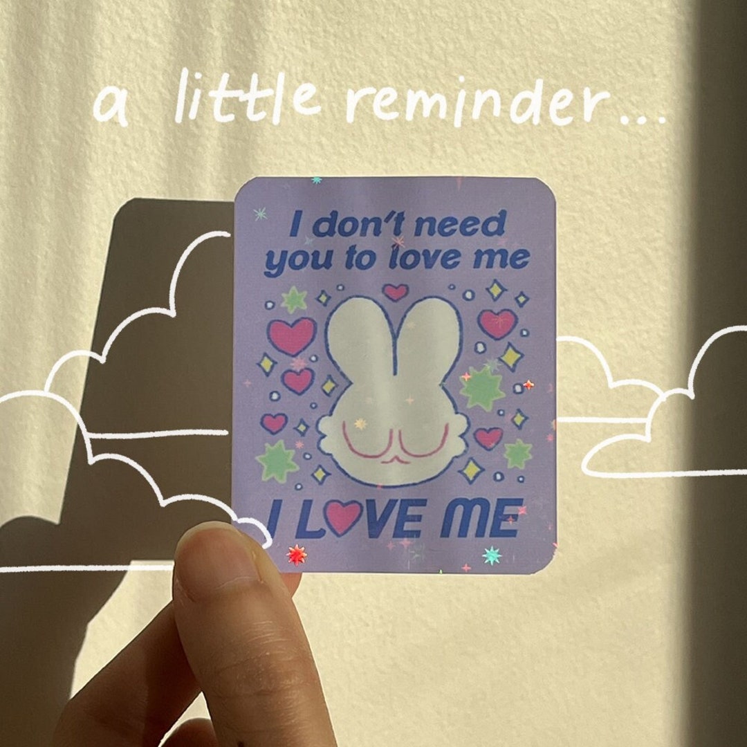 I Love Me Sticker | Cute Laptop Stationery Scrapbooking Journaling ...