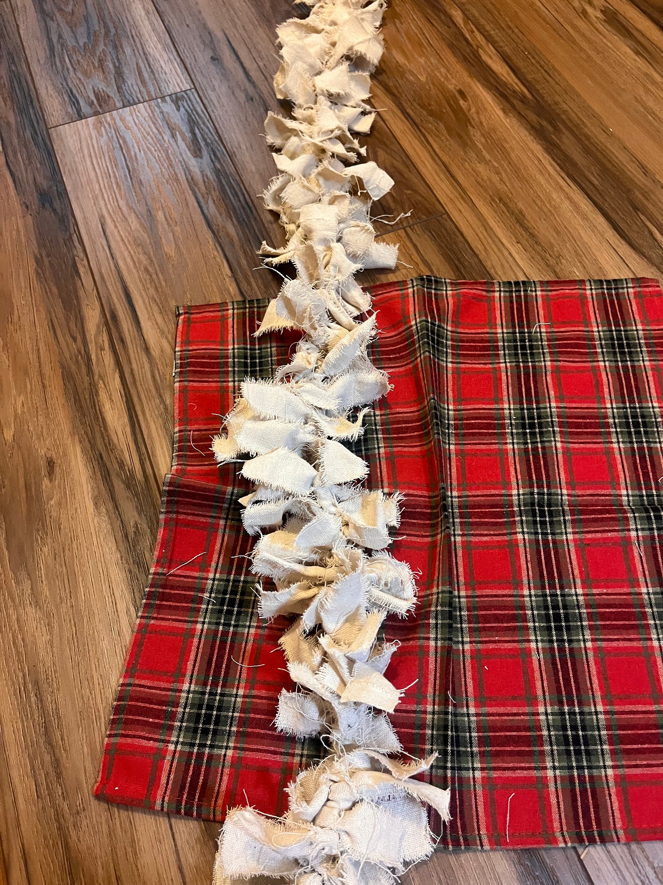 6 Ft drop Cloth Rag Garland - Etsy