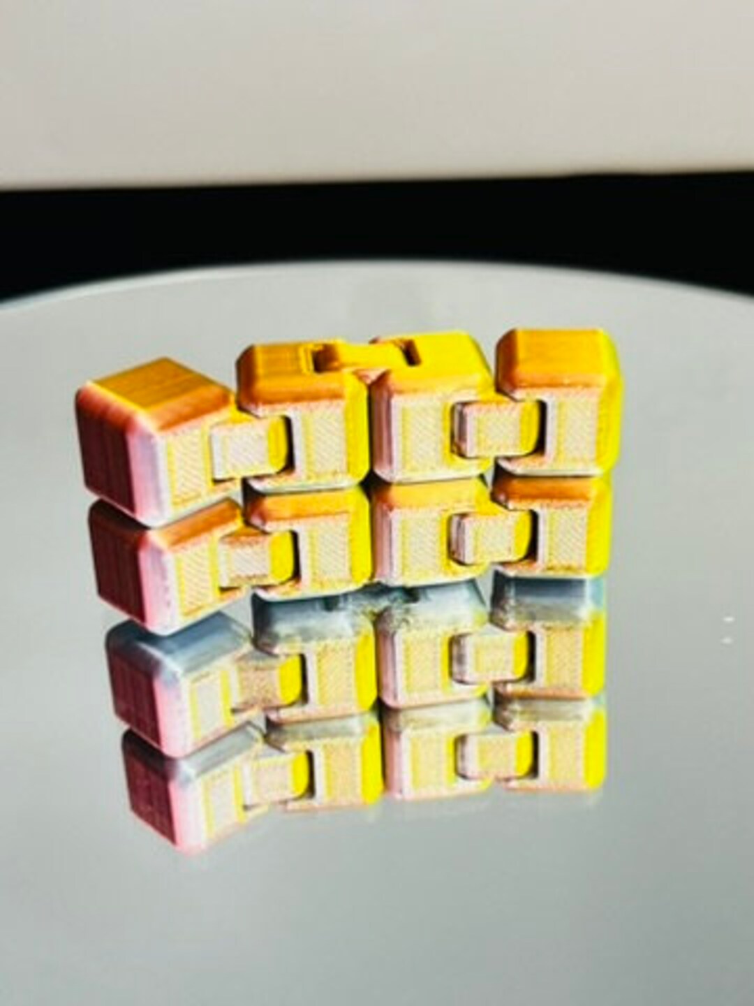 Infinite Serenity: 3D Printed Fidget Infinity Cube Stress Relief Toy ...