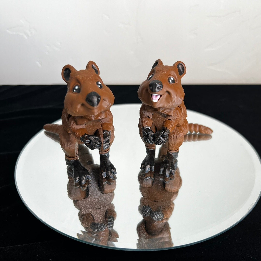 Adorable Quokka Articulated 3D Printed Toy Unique and Flexible Animal ...